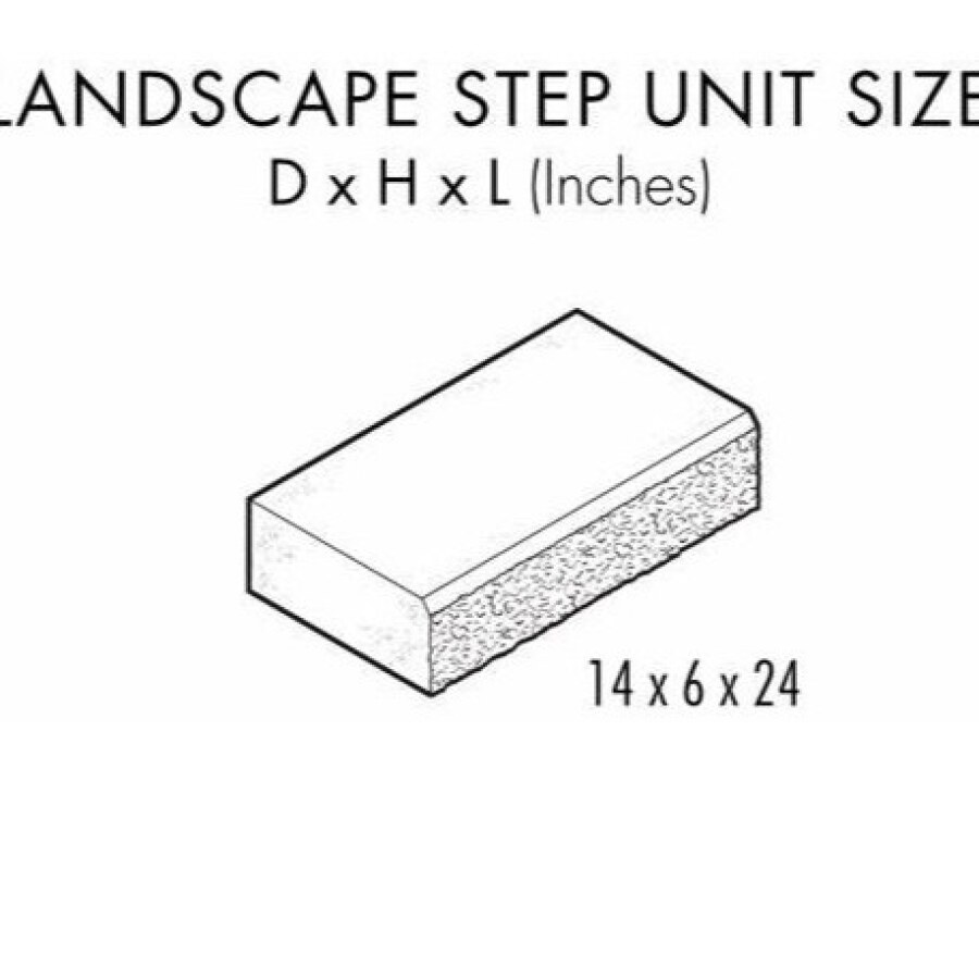 Landscape Step Unit - County Materials